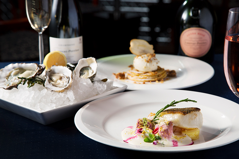 Oyster & Wine Bar Sampler Menu